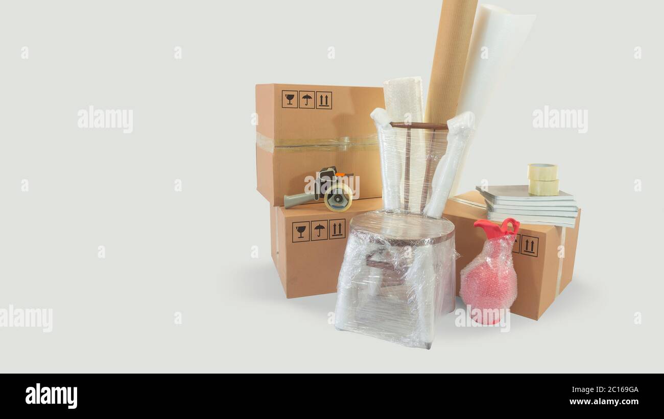 Packed package hi-res stock photography and images - Alamy