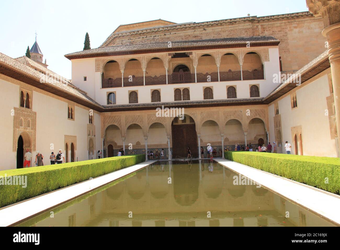 The Alhambra a palace and fortress complex located in Granada Stock ...