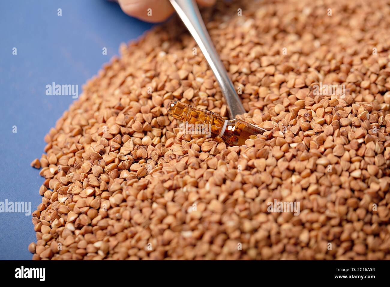 Raw buckwheat containing food supplement. A nutritional source of ...