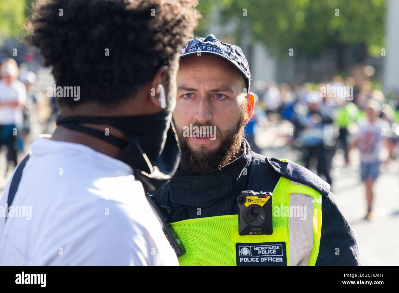 Far right mask hi-res stock photography and images - Alamy