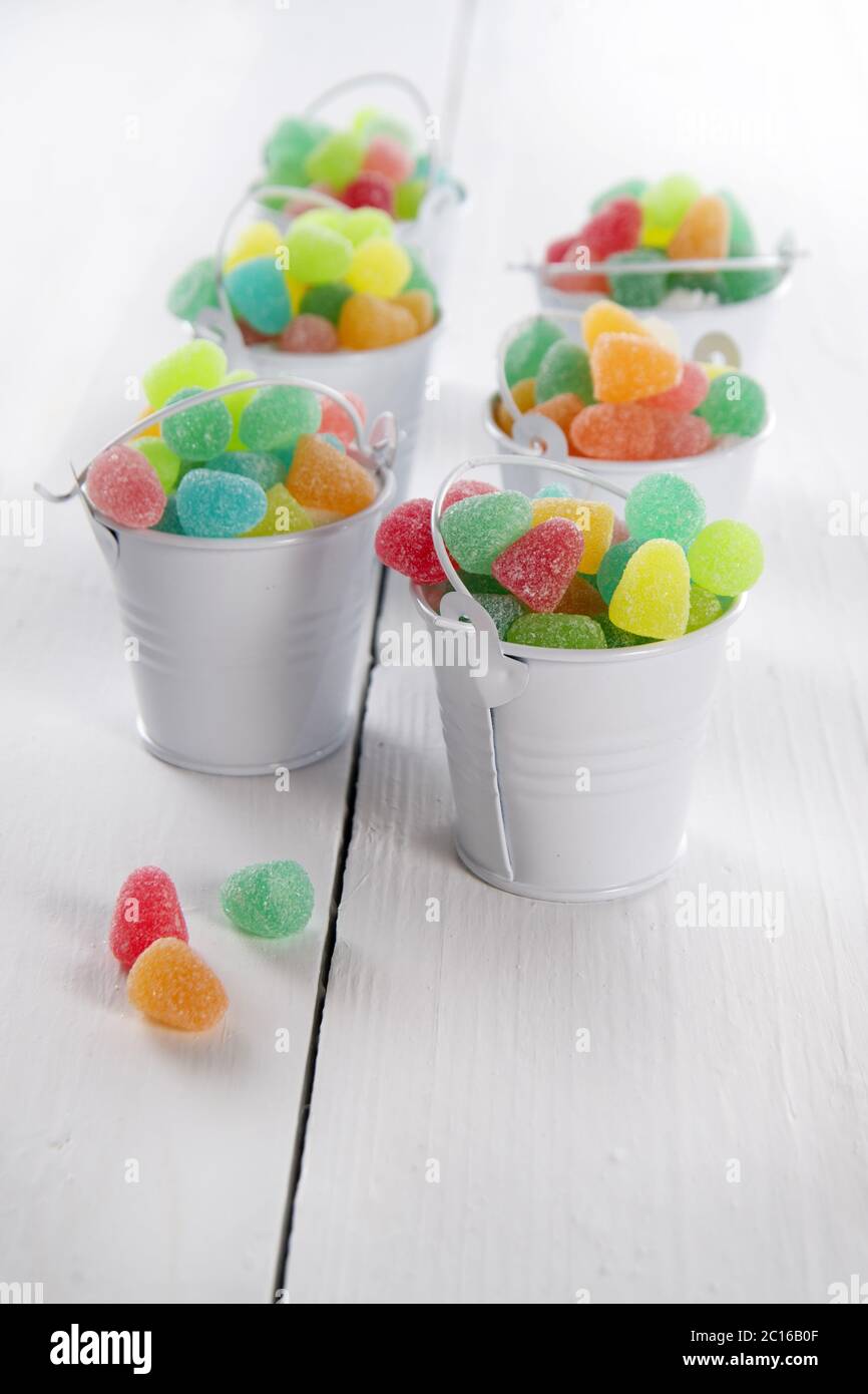 Multicolored soft candies Stock Photo - Alamy