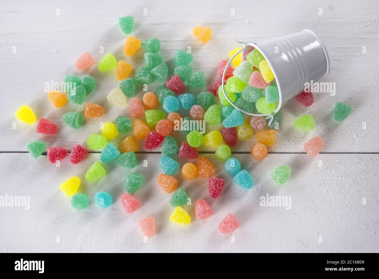 Multicolored soft candies Stock Photo - Alamy