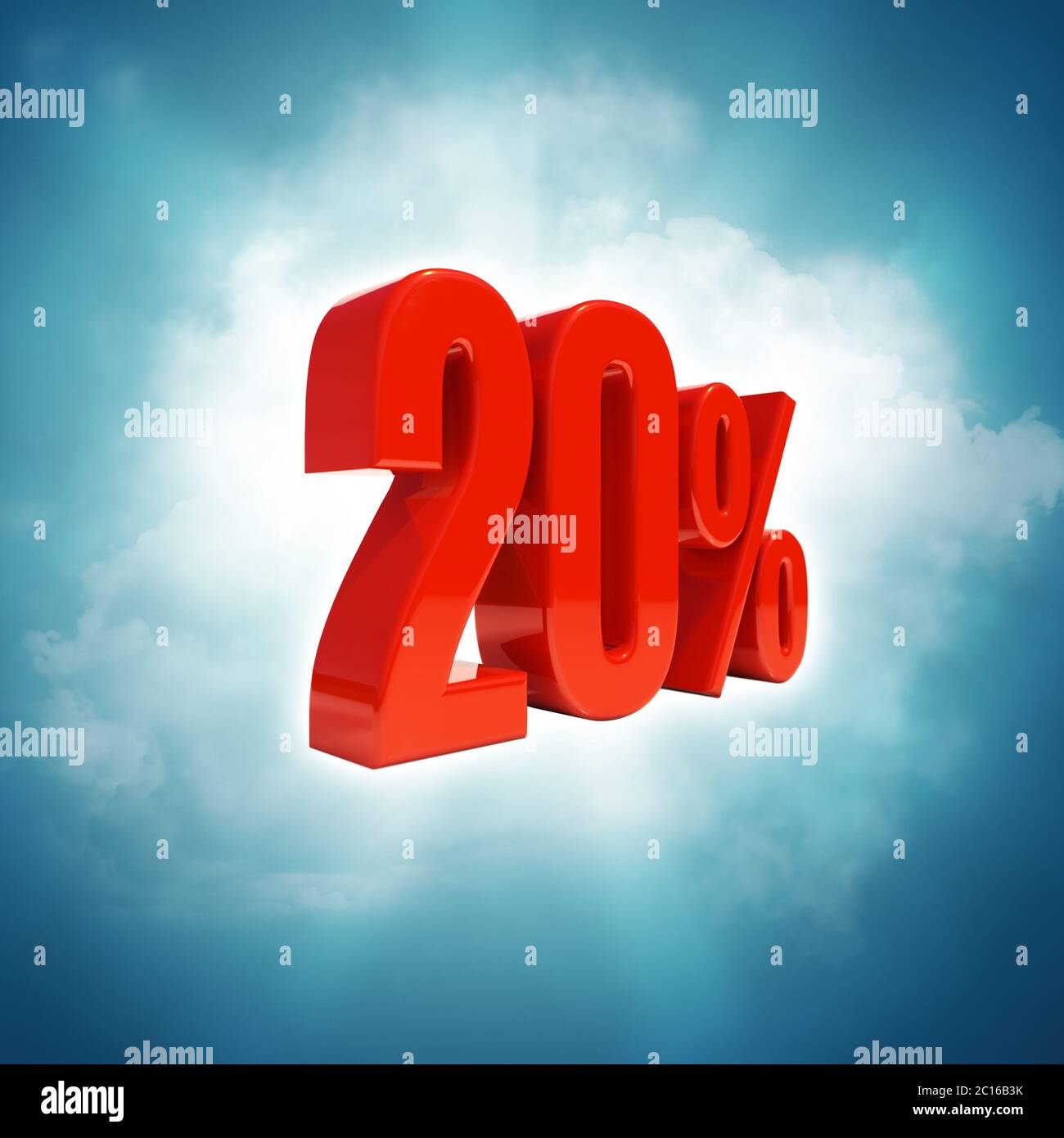 20 Percent Sign Stock Photo - Alamy