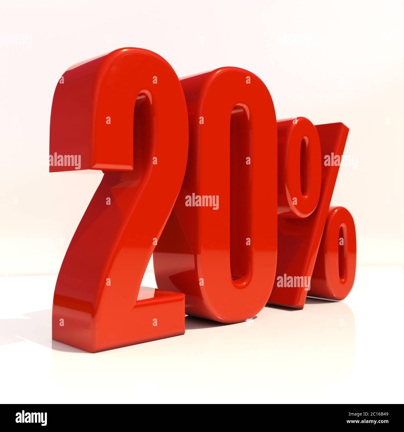 20 Percent Sign Stock Photo - Alamy