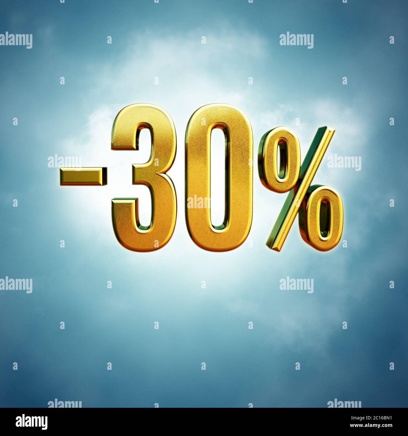 30 Percent Sign Stock Photo - Alamy