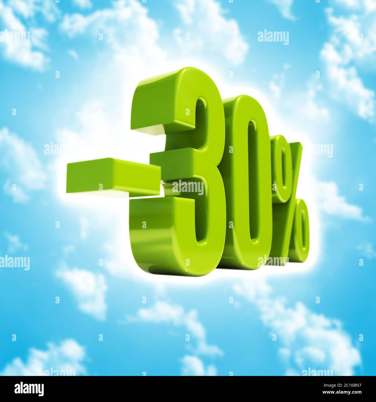 30 Percent Sign Stock Photo - Alamy