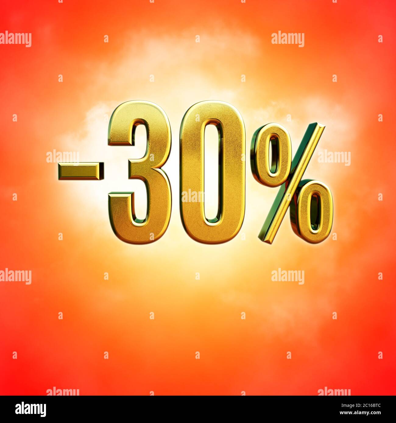 30 Percent Sign Stock Photo - Alamy