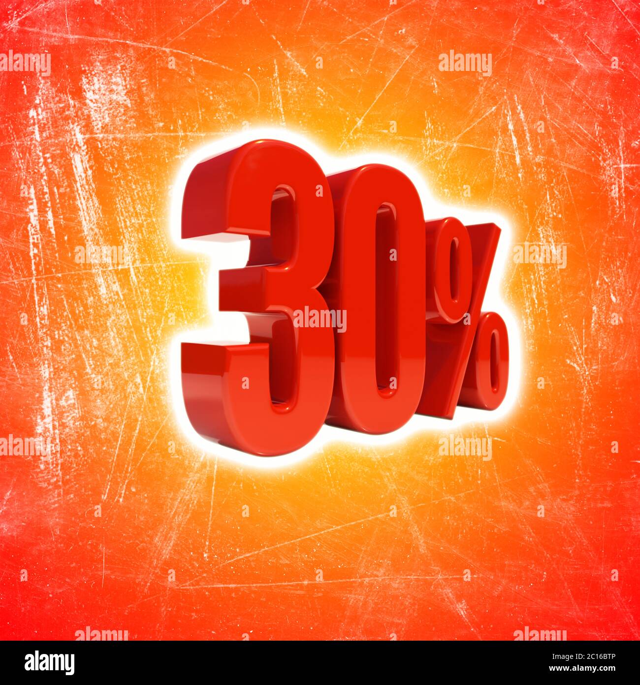 30 Percent Sign Stock Photo - Alamy