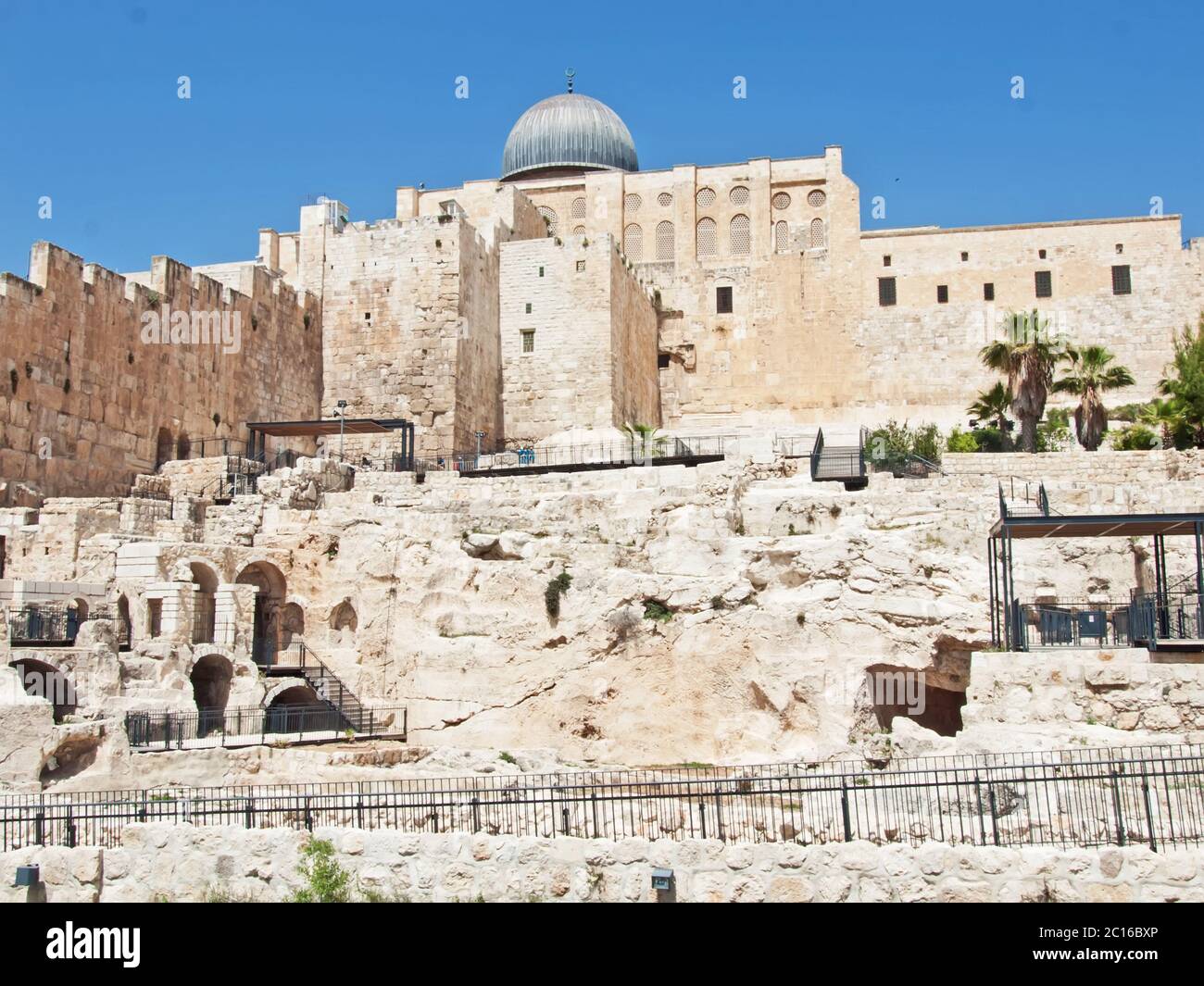 A view of Mosque Al-Aqsa in Jerusalem Stock Photo - Alamy