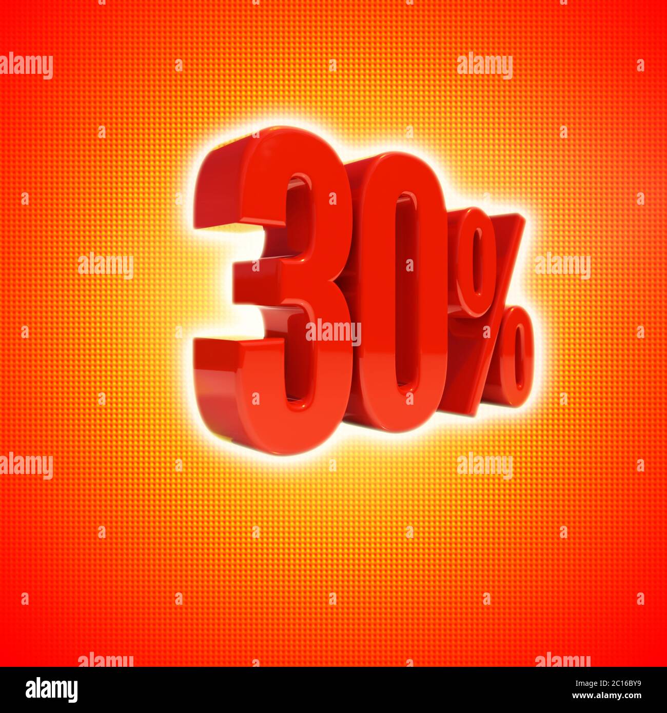 30 Percent Sign Stock Photo - Alamy