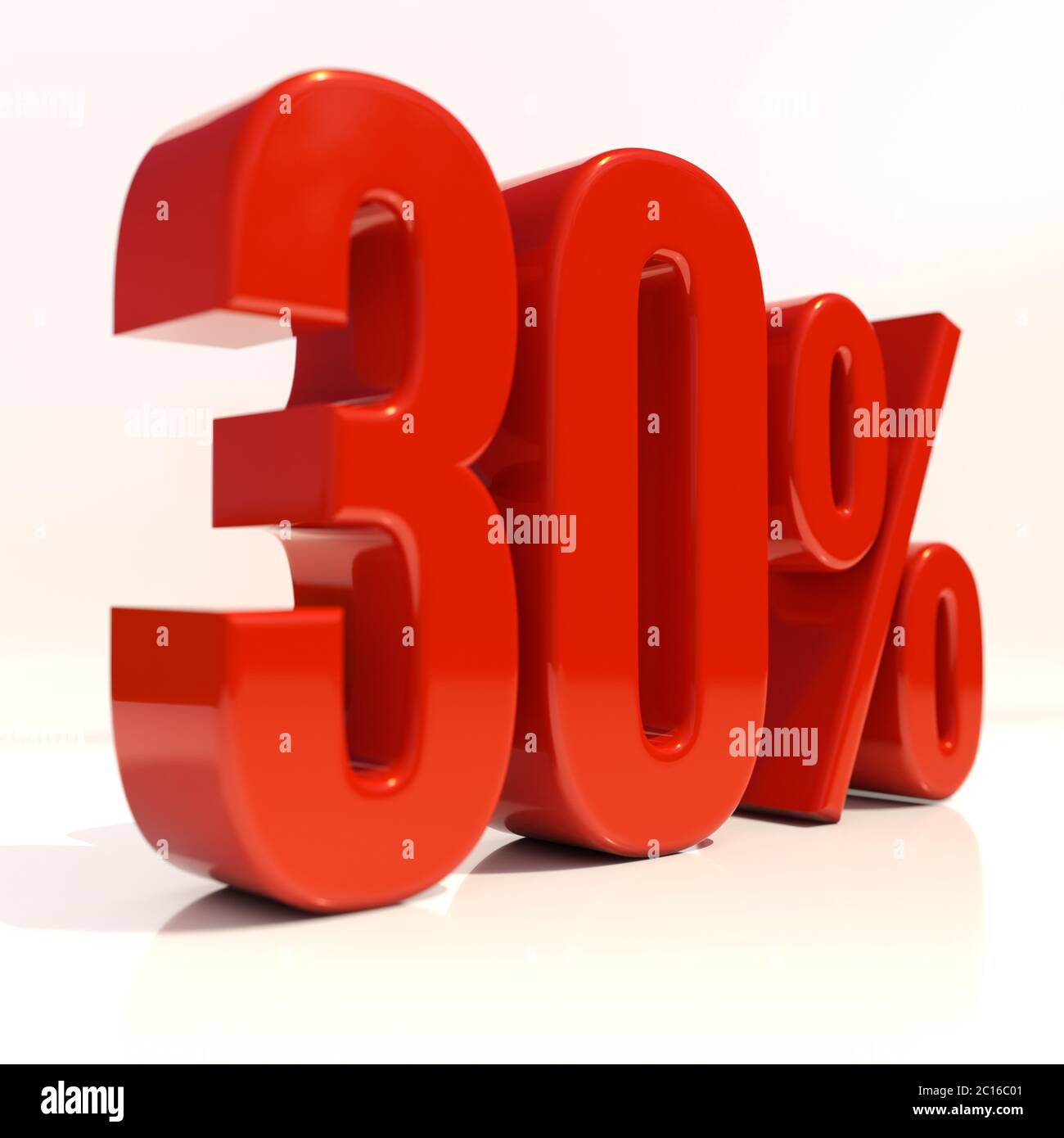 30 Percent Sign Stock Photo - Alamy