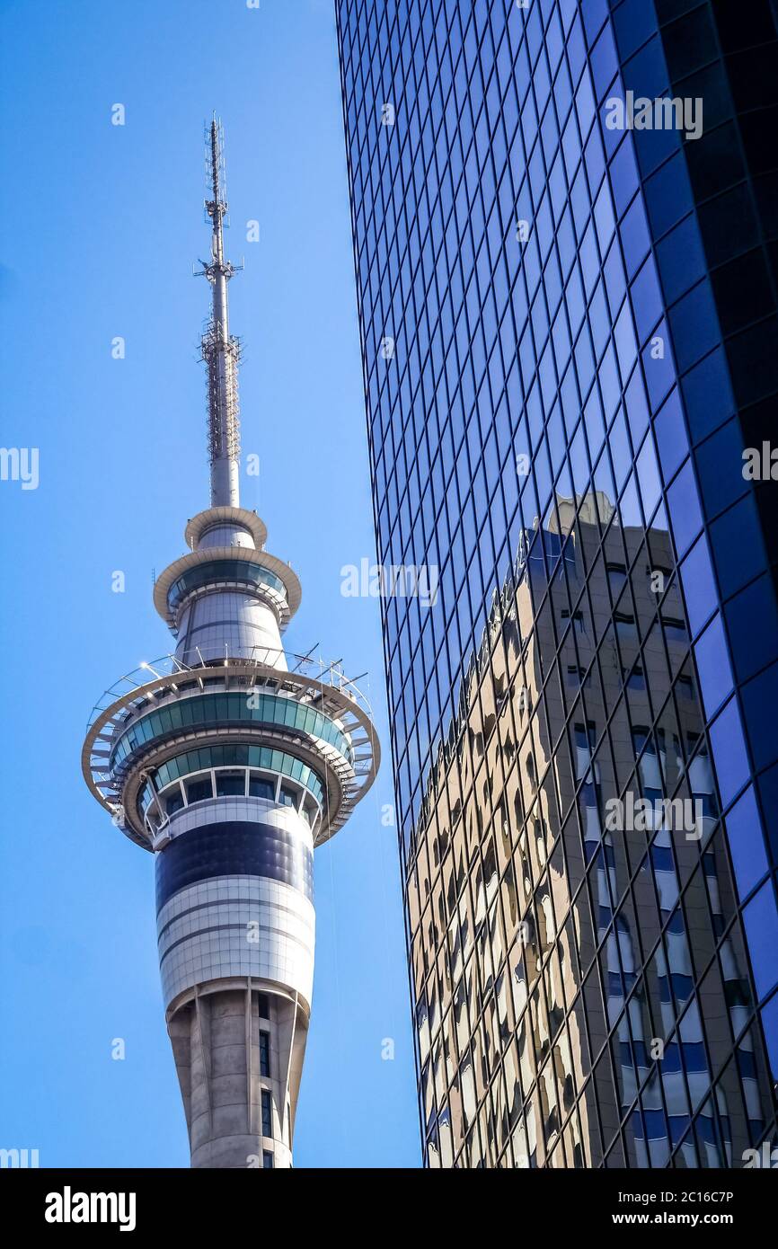 Modern Office Building In Centre Center Of Auckland High Resolution ...