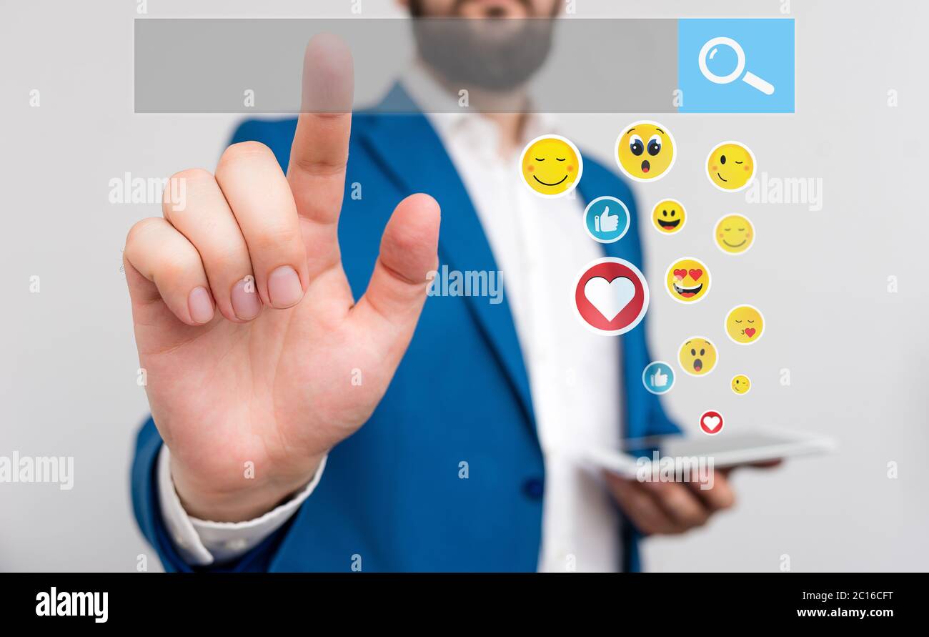 Social Media Digital Network Concepts Design Element Icons Illustration ...
