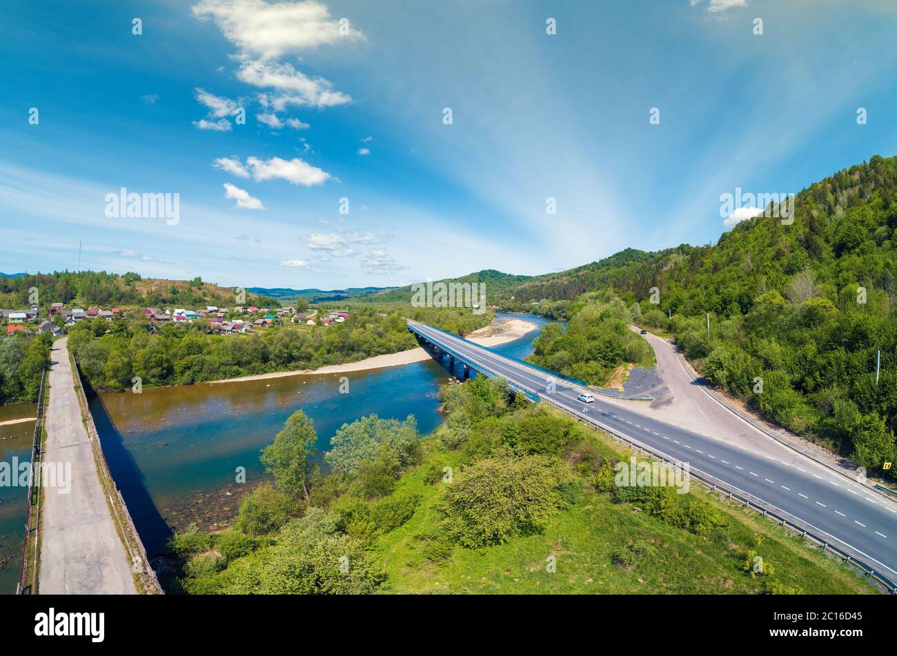 Highway rural bridges river bridge hi-res stock photography and images ...