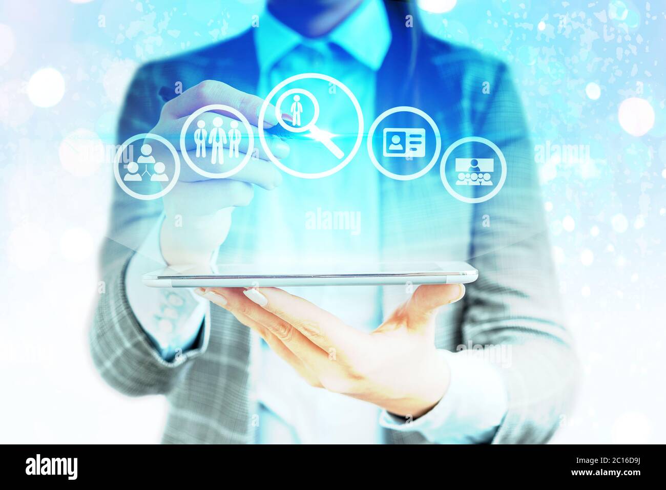 Information Digital Technology Network Connection Infographic Elements ...