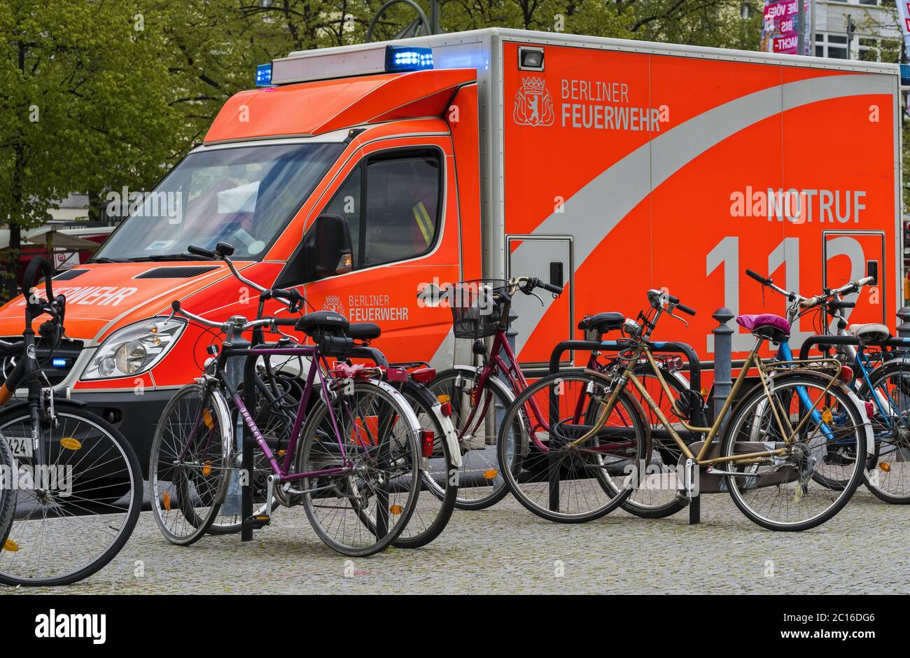 Berlin Fire Department Stock Photo - Alamy