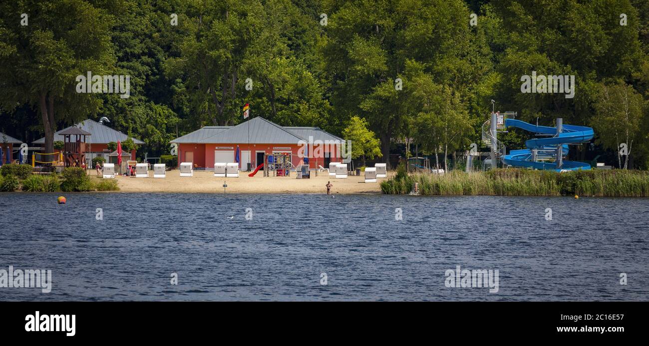 Forest swimming pool Stock Photo - Alamy