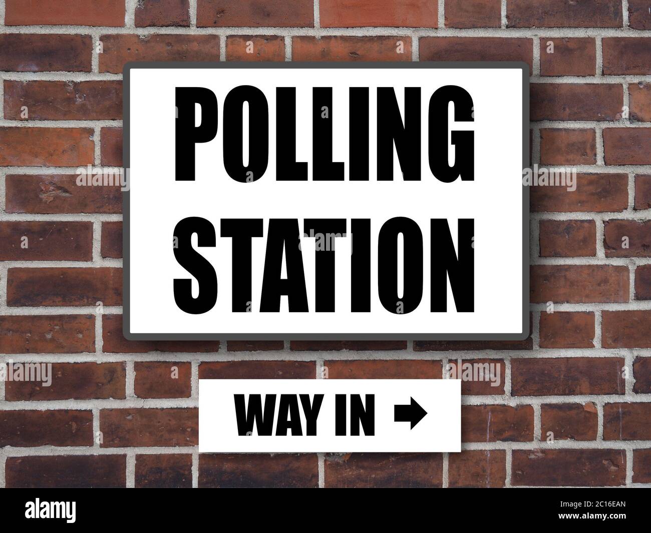 English polling station hi-res stock photography and images - Alamy