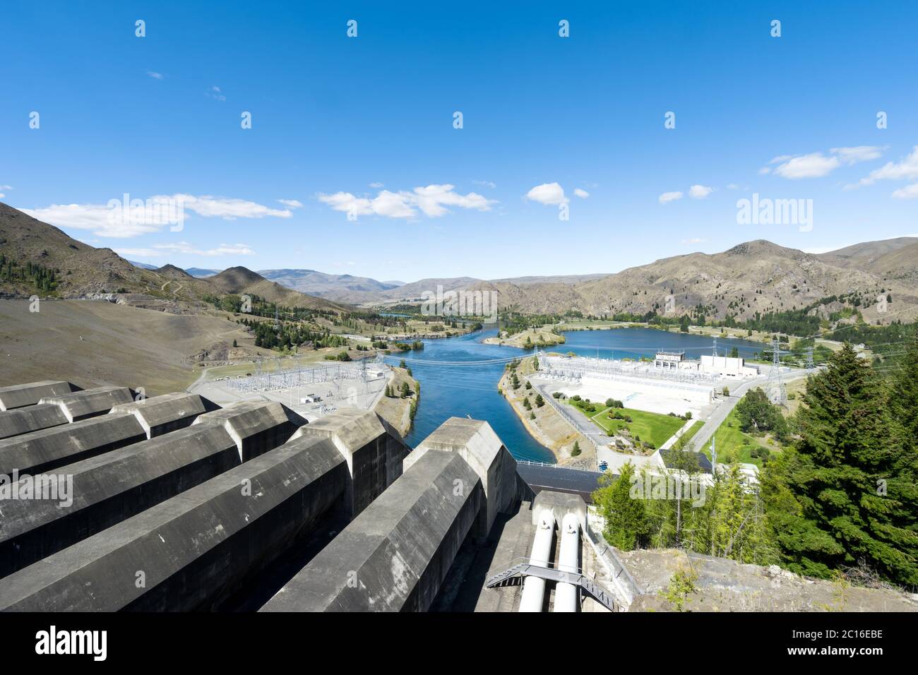 Hydroelectric Power Station New Zealand High Resolution Stock ...