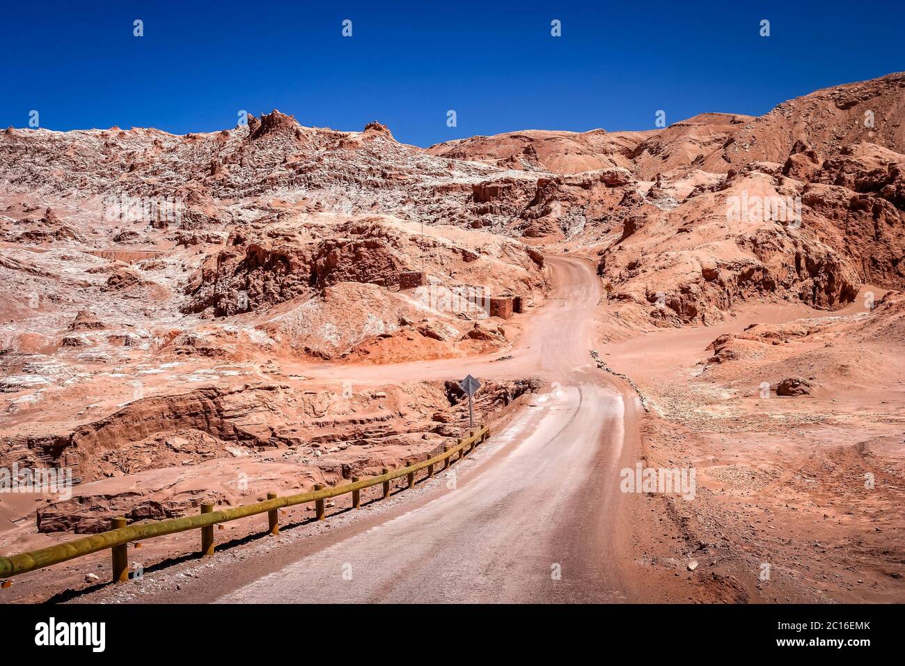 Road through the Moon Valley Stock Photo - Alamy
