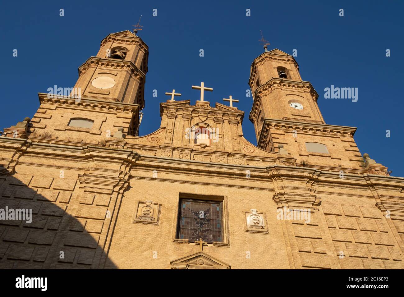Parroquia de San Miguel in Corella village, Navarra province, Spain ...