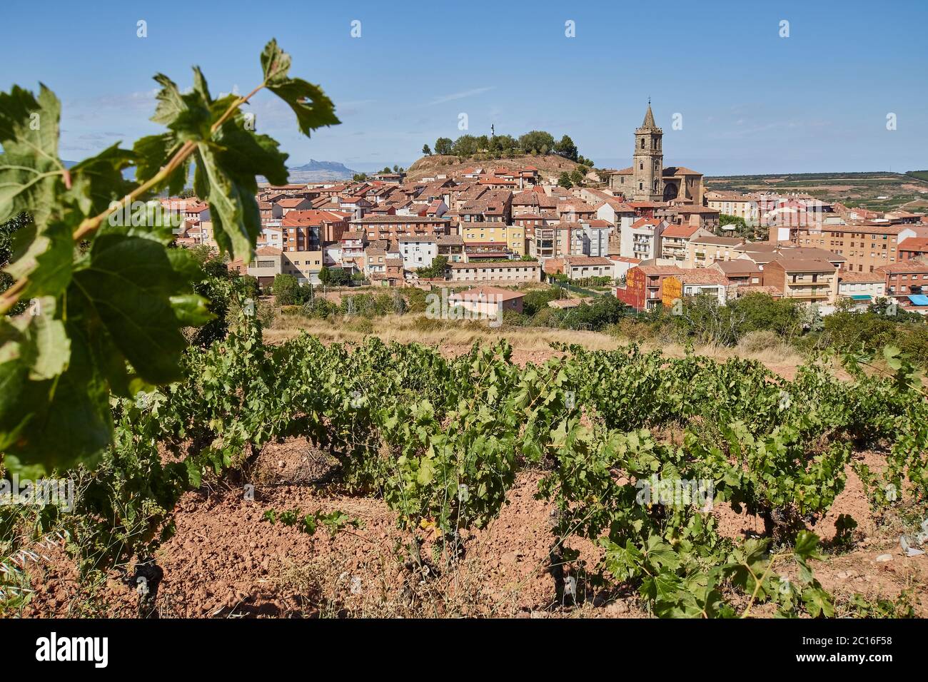 Town of navarrete in la rioja hi-res stock photography and images - Alamy