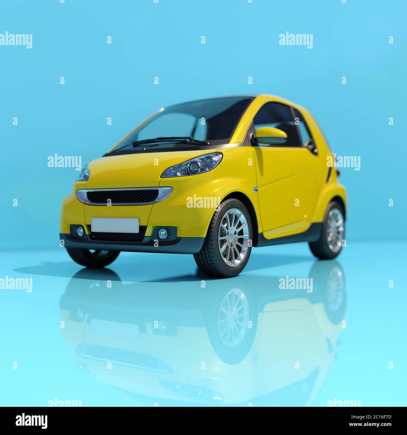 Compact Car Close-up Stock Photo - Alamy