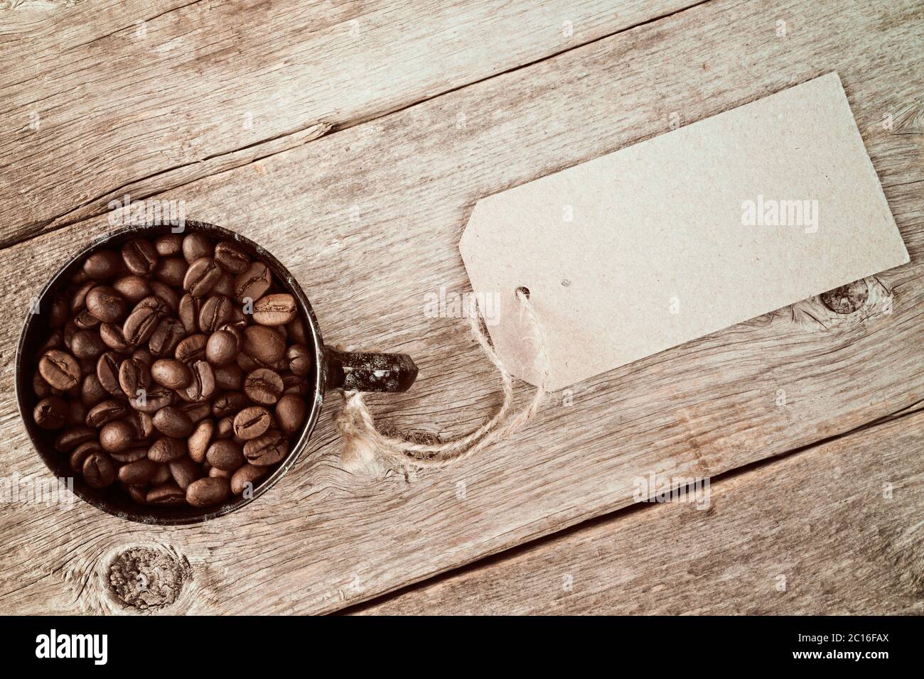 Coffee cup price tag hi-res stock photography and images - Alamy