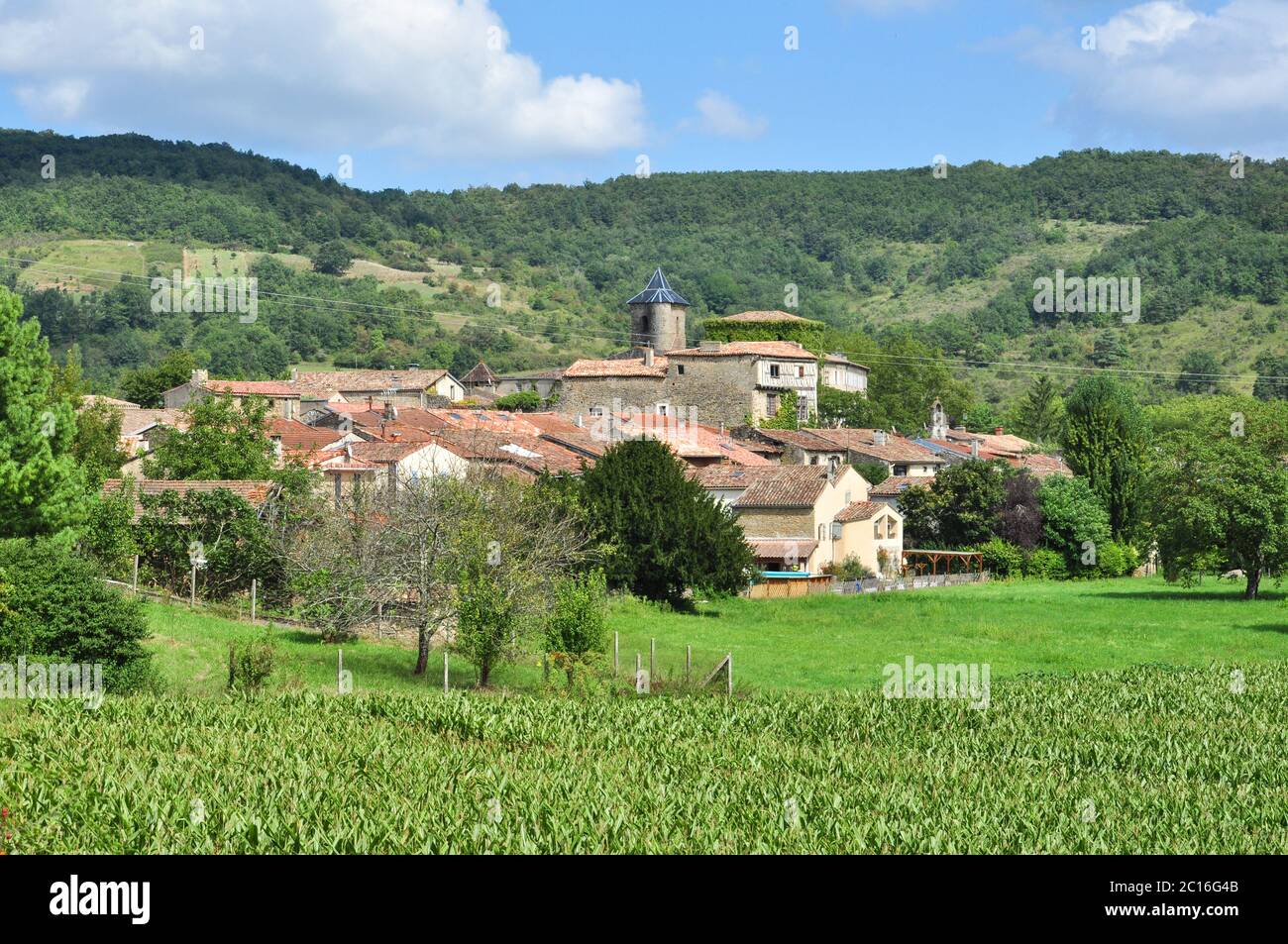 Rural french villages hi-res stock photography and images - Alamy