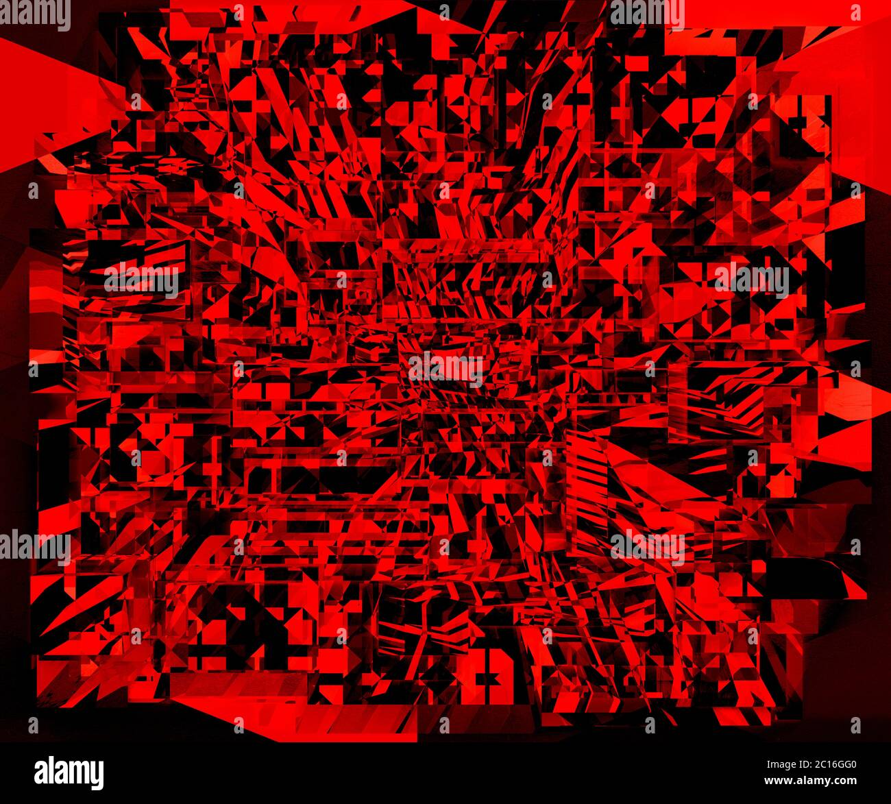 Digital tile explosion hi-res stock photography and images - Alamy