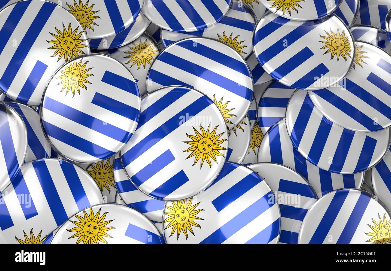Uruguayan national flag hi-res stock photography and images - Alamy
