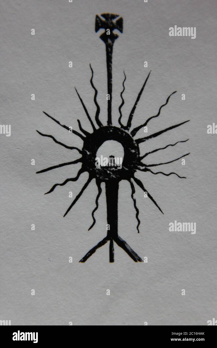 Fine 70s vintage black and white extreme photography of a handmade ...