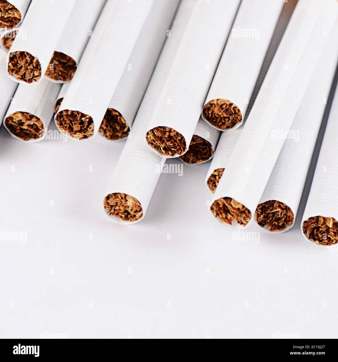 Close-up Tobacco Cigarettes Background or texture Stock Photo - Alamy