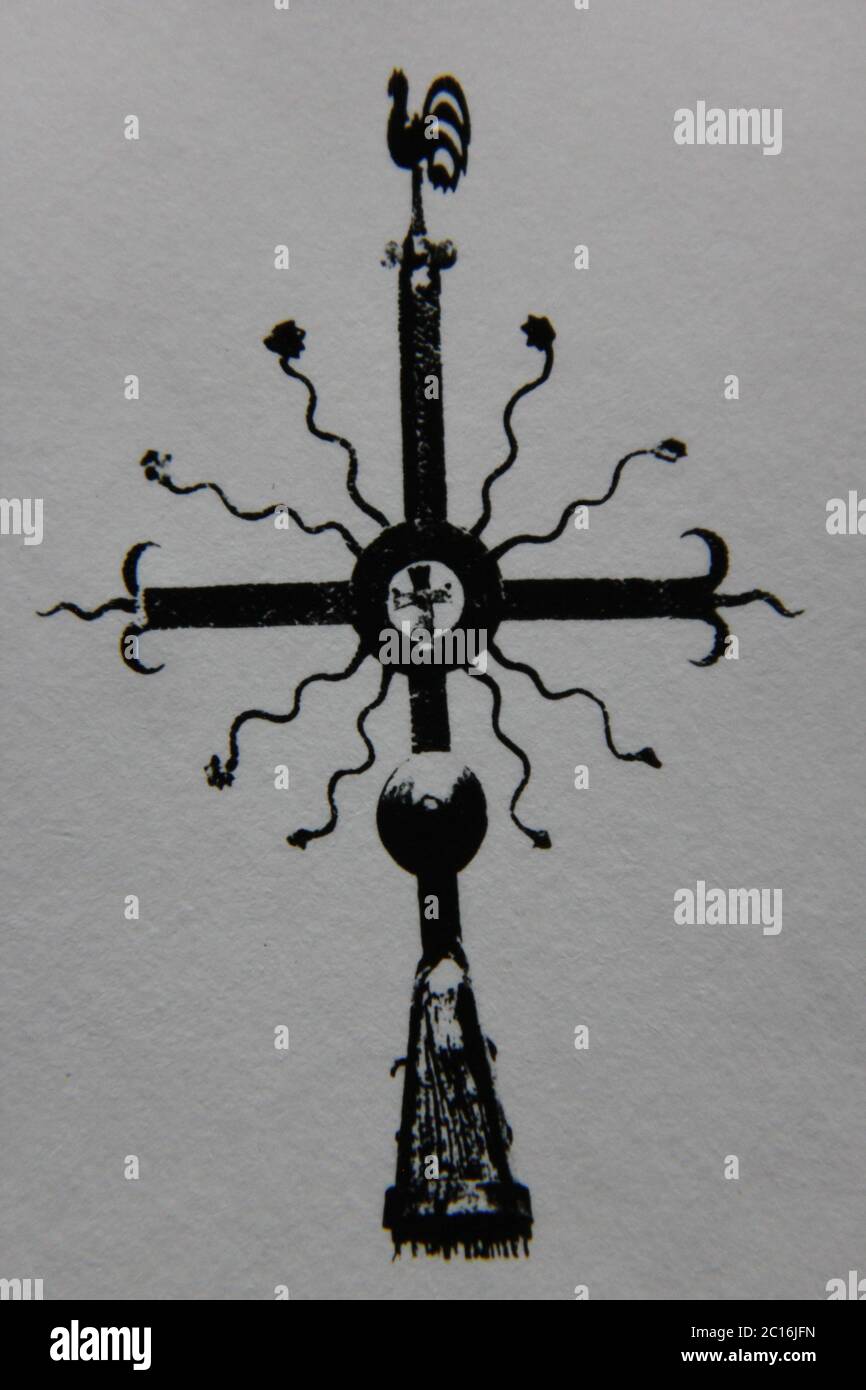 Fine 70s vintage black and white extreme photography of a roadside ...