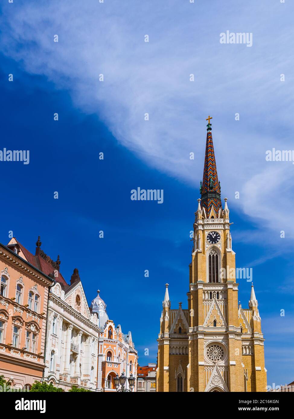 Old town in Novi Sad - Serbia Stock Photo - Alamy