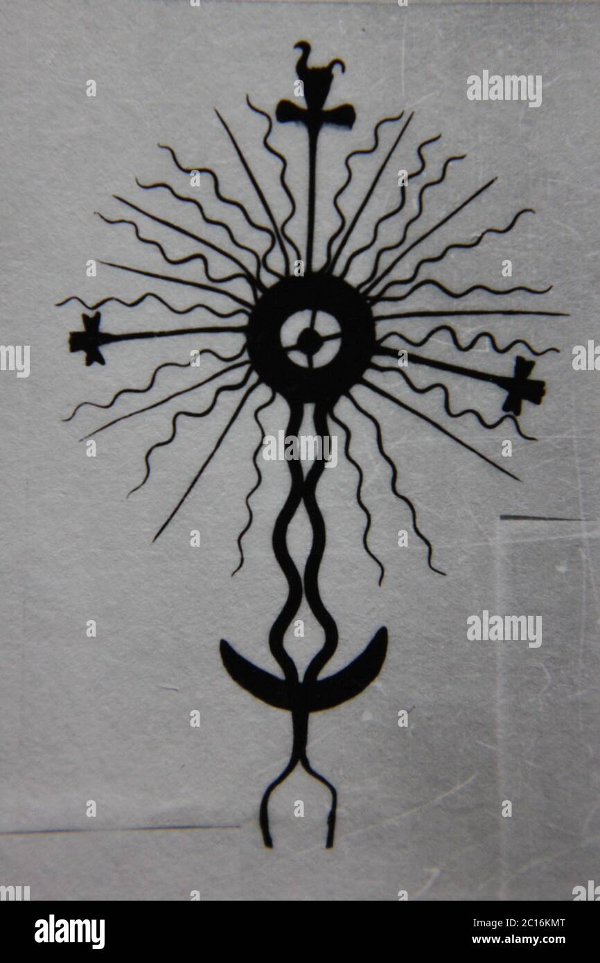 Fine 70s vintage black and white extreme photography of a roadside ...