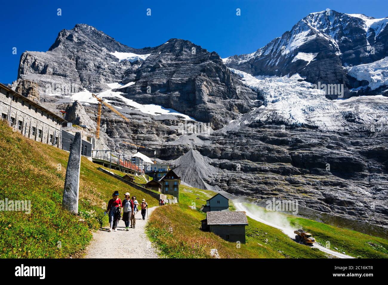 Eigergletscher railway station hi-res stock photography and images - Alamy