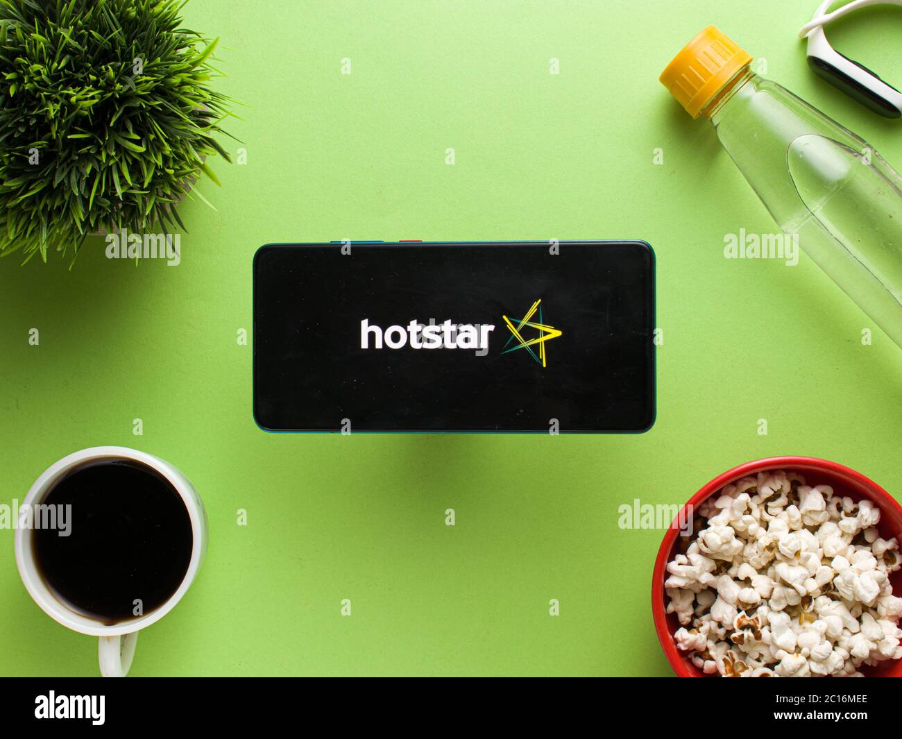 Hotstar mobile app logo - a video streaming service photographed for ...