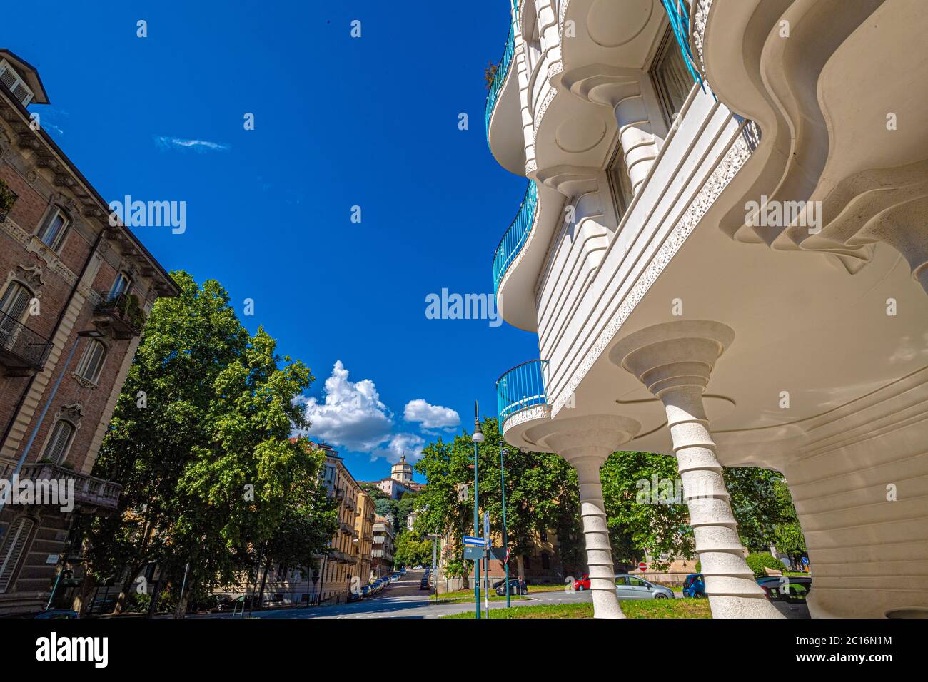 Italy Piedmont Turin piazza Crimea - " Casa dell'obelisco " by Sergio ...
