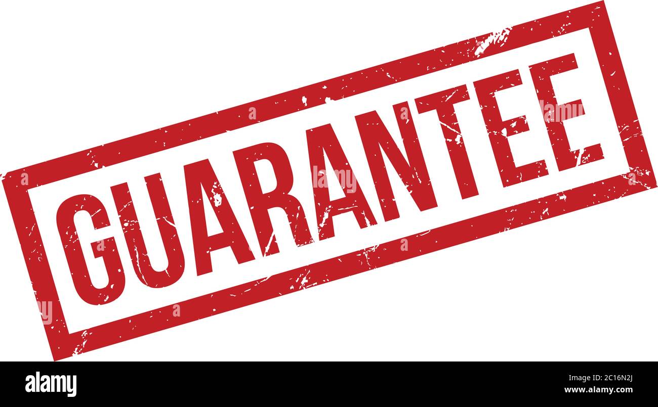 Guarantee Rubber Stamp. Red Guarantee Rubber Grunge Stamp Seal Vector Illustration - Vector ...