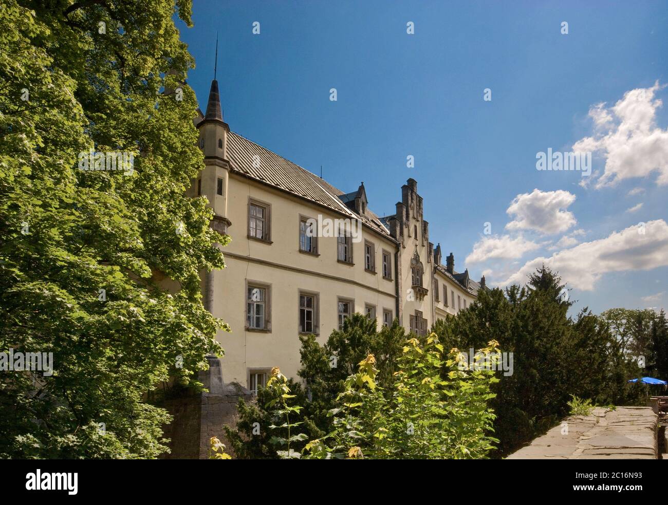 Hruba Skala castle in Český ráj area in Liberecky kraj (Liberec Region ...