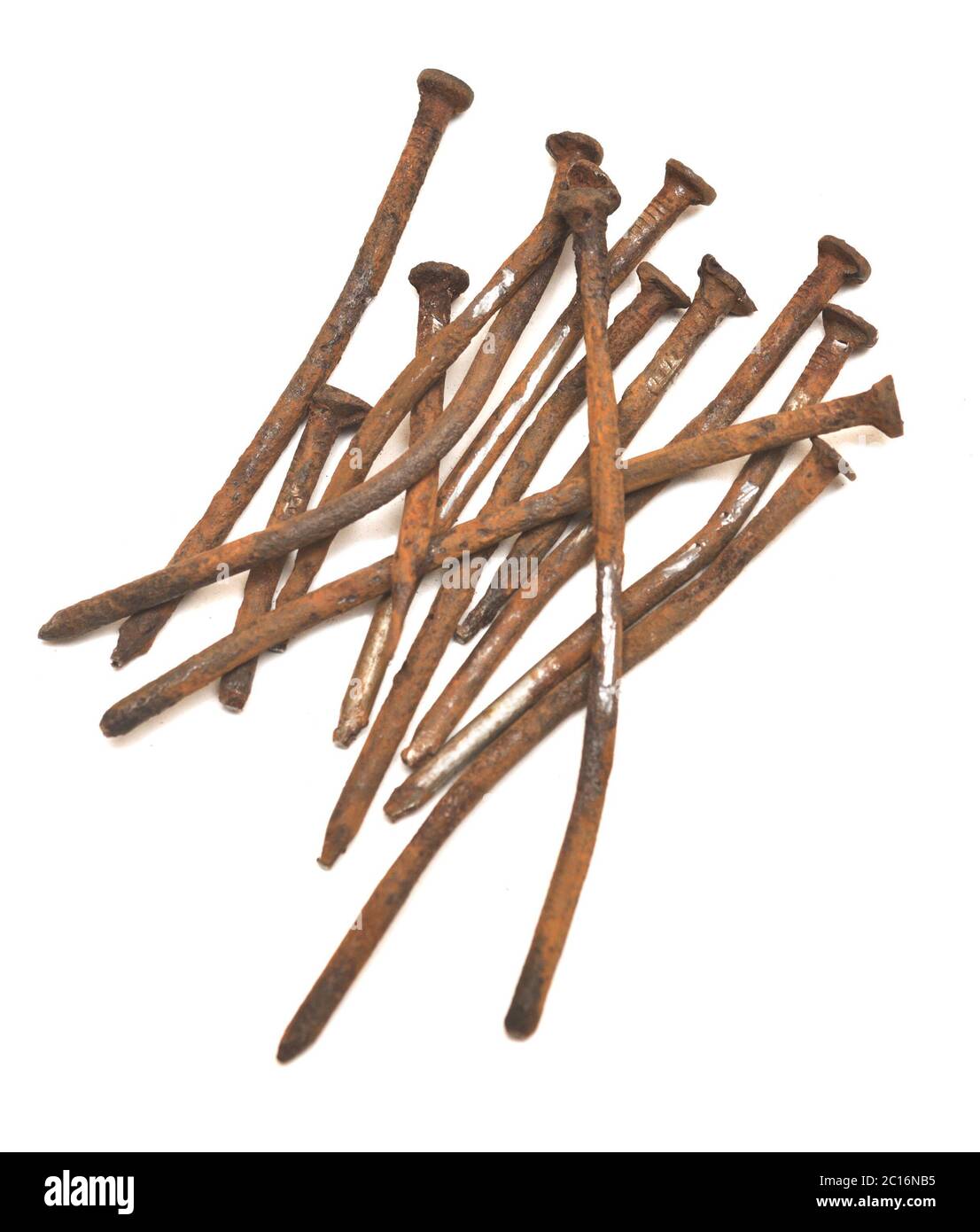 Pile nails Cut Out Stock Images & Pictures - Alamy