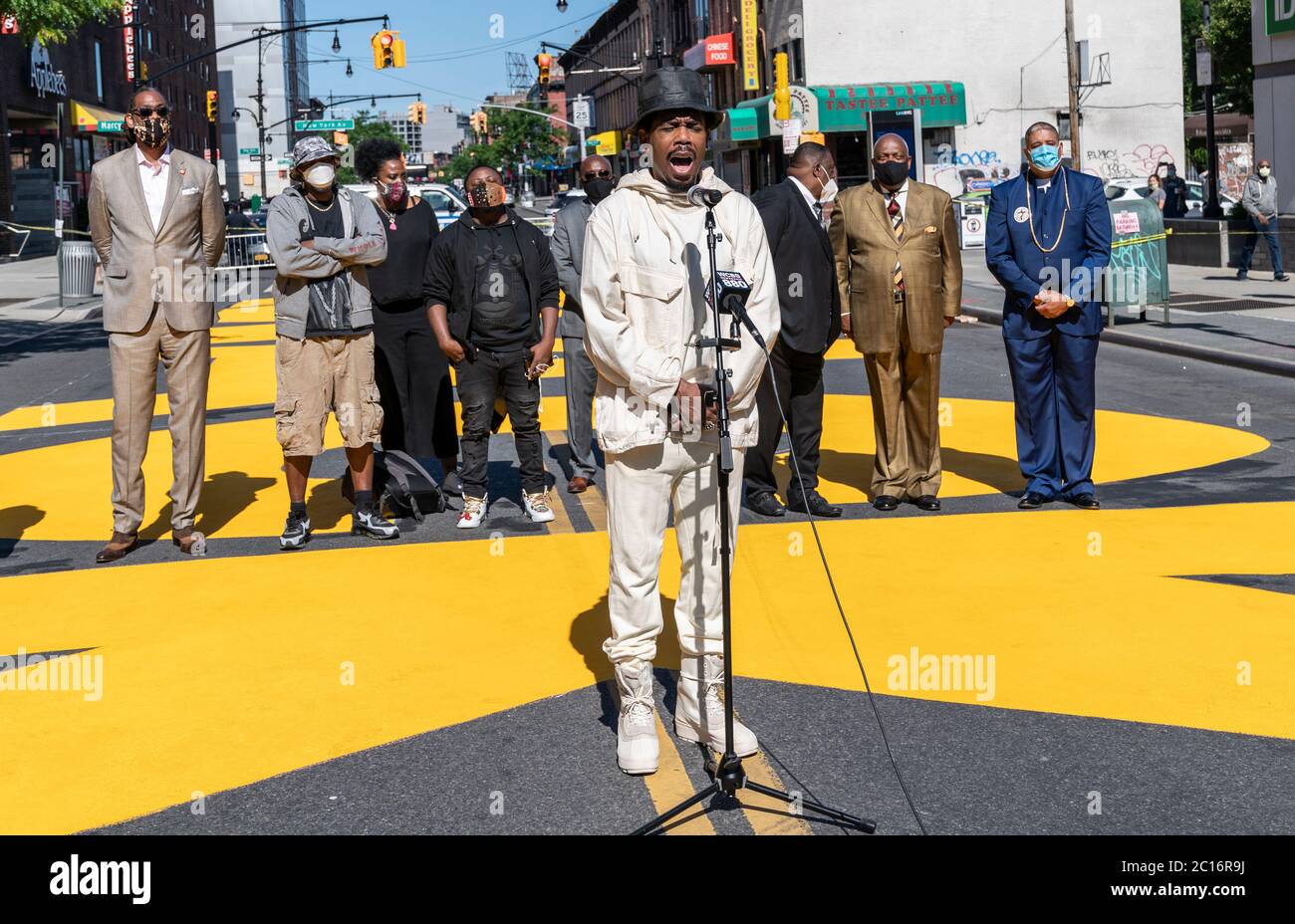 New York, NY - June 14, 2020: Carl Hancock Rux performs during ...