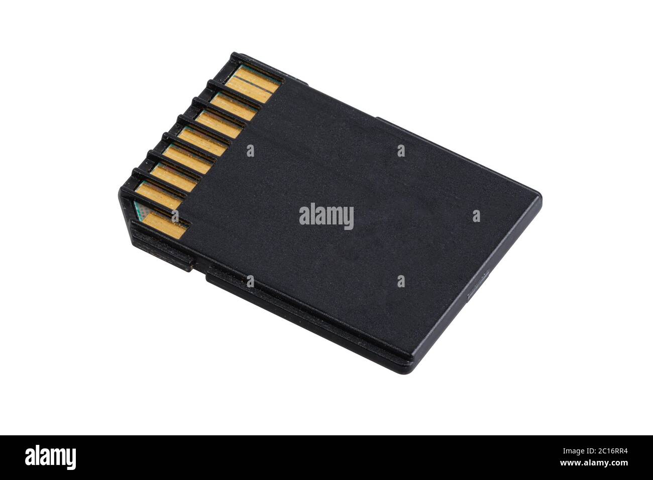 SD card on a white background Stock Photo - Alamy