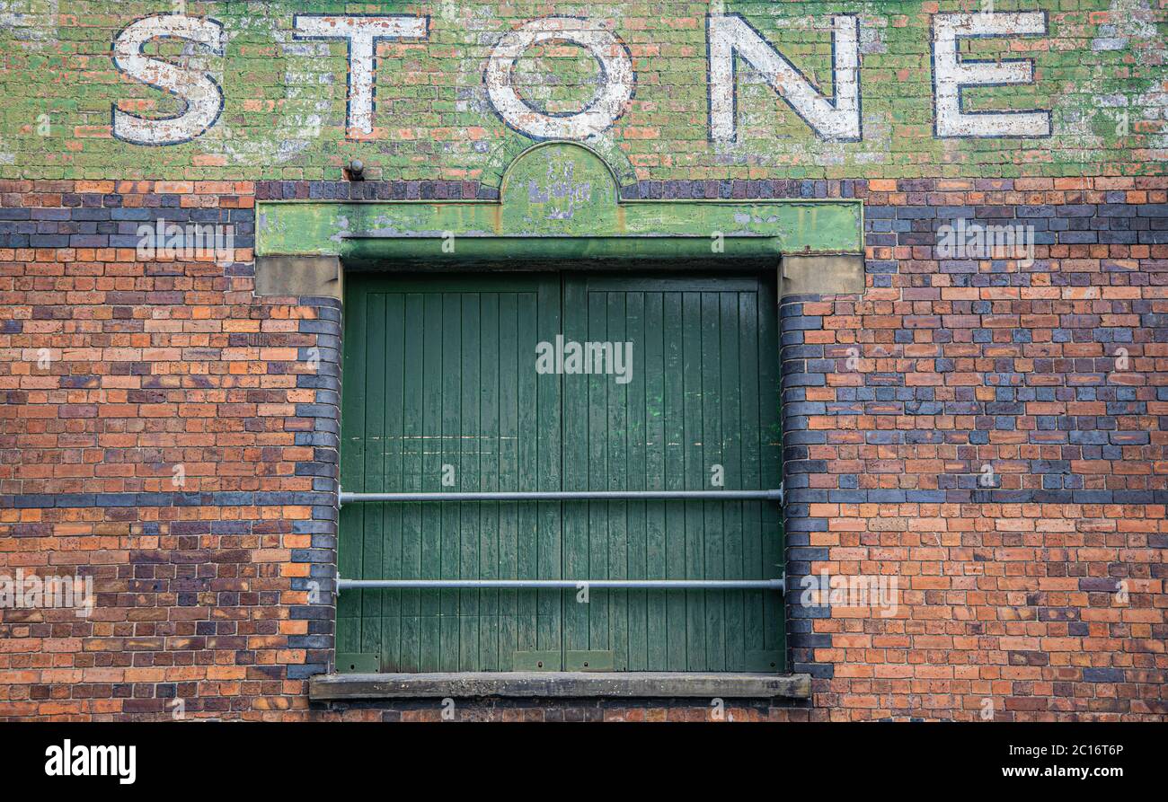The Joule's Stone Ales Brewery and Trent and Mersey Canal in Stone ...
