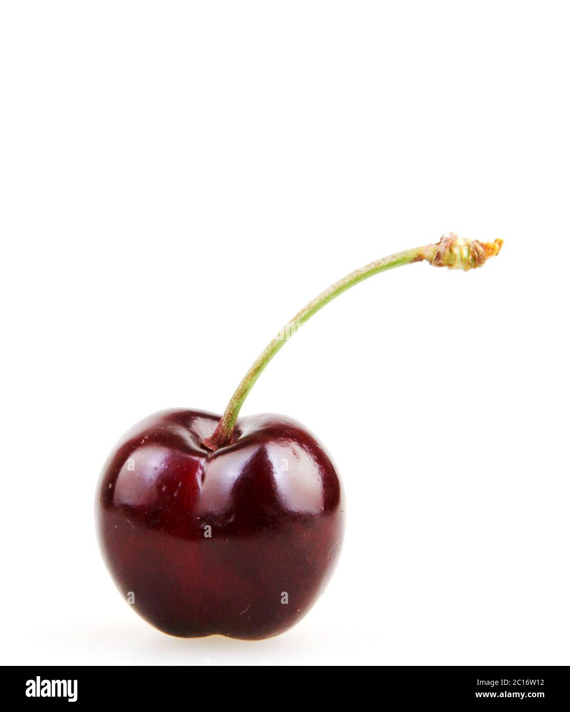 Cherry isolated on white background Stock Photo - Alamy