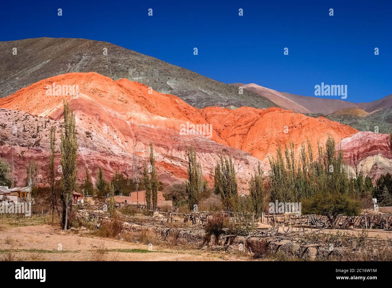 Quebrada de Humahuaca mountains Stock Photo - Alamy