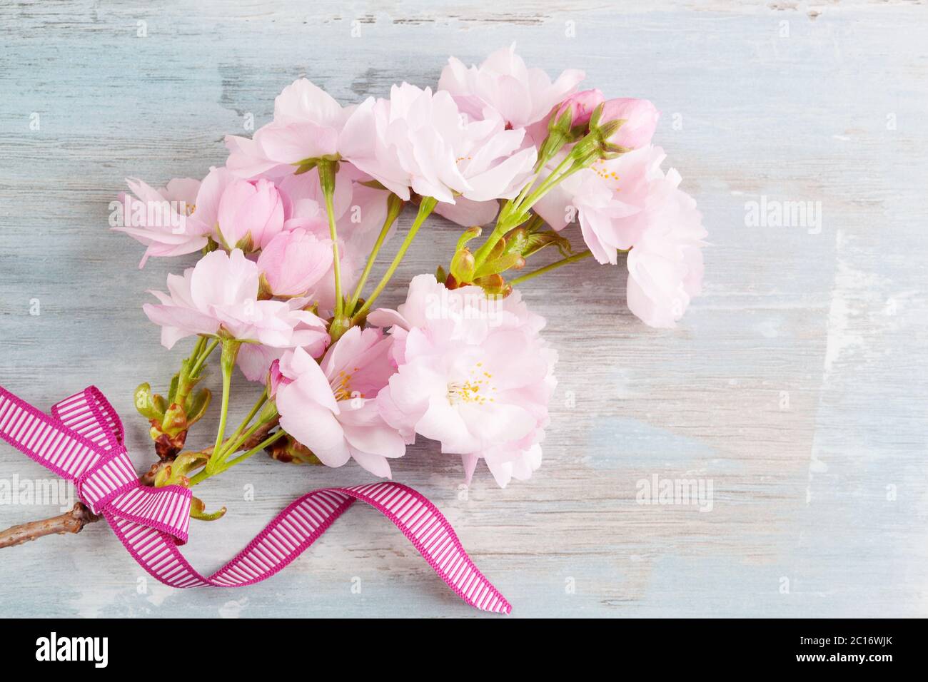 Romantic spring background Stock Photo - Alamy