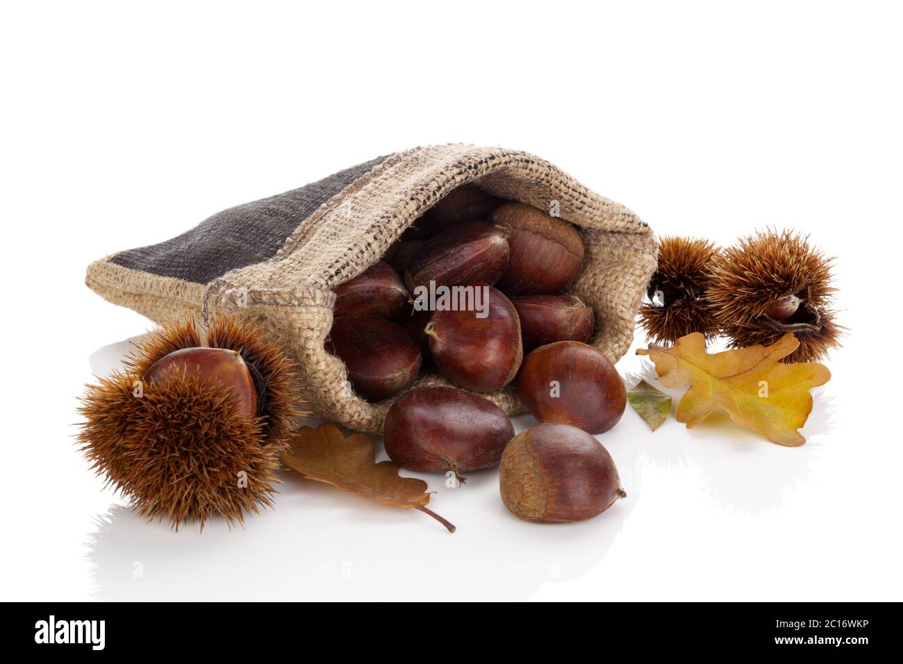 Bag of chestnuts hi-res stock photography and images - Alamy