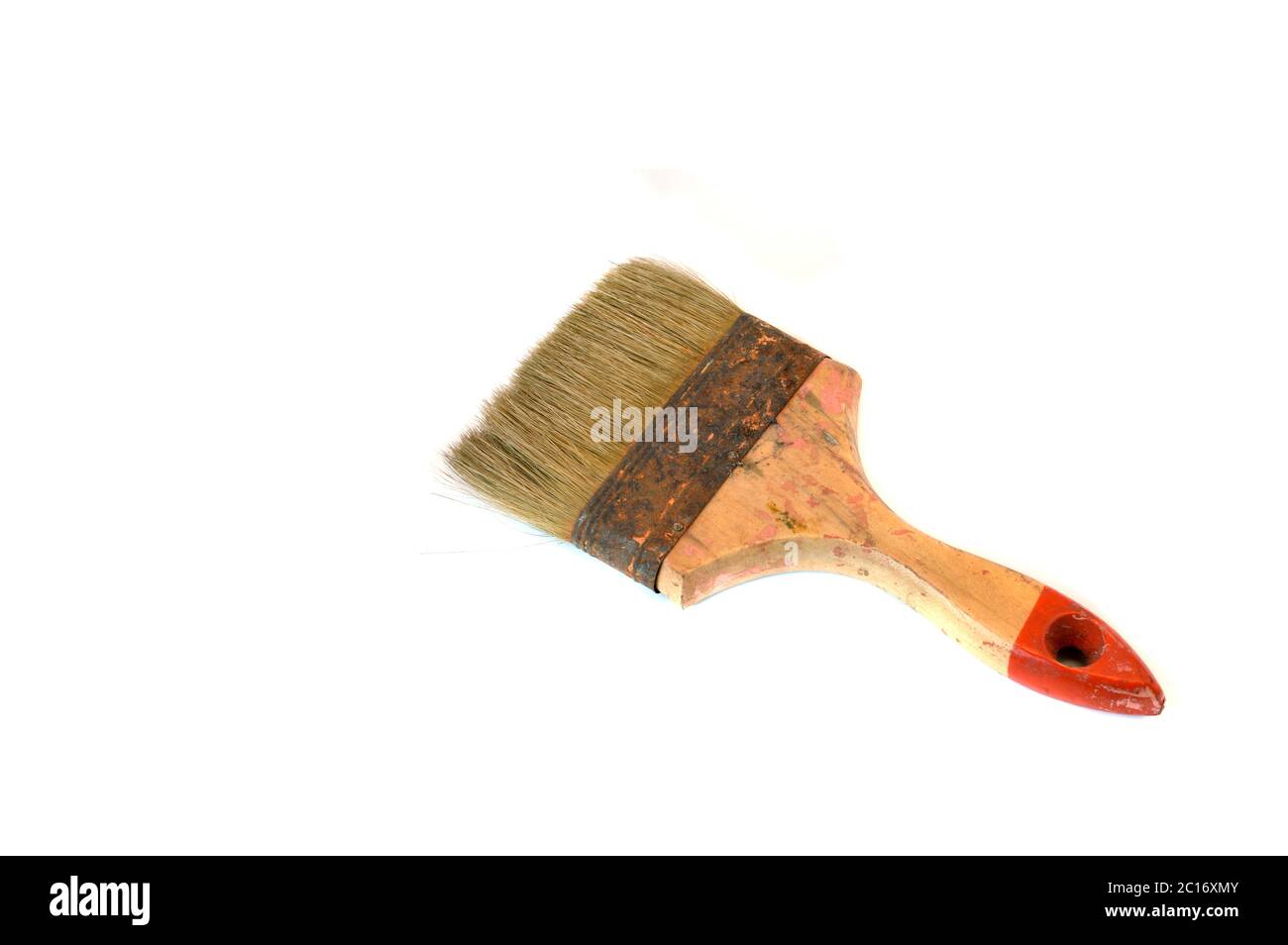 old paint brush Stock Photo - Alamy